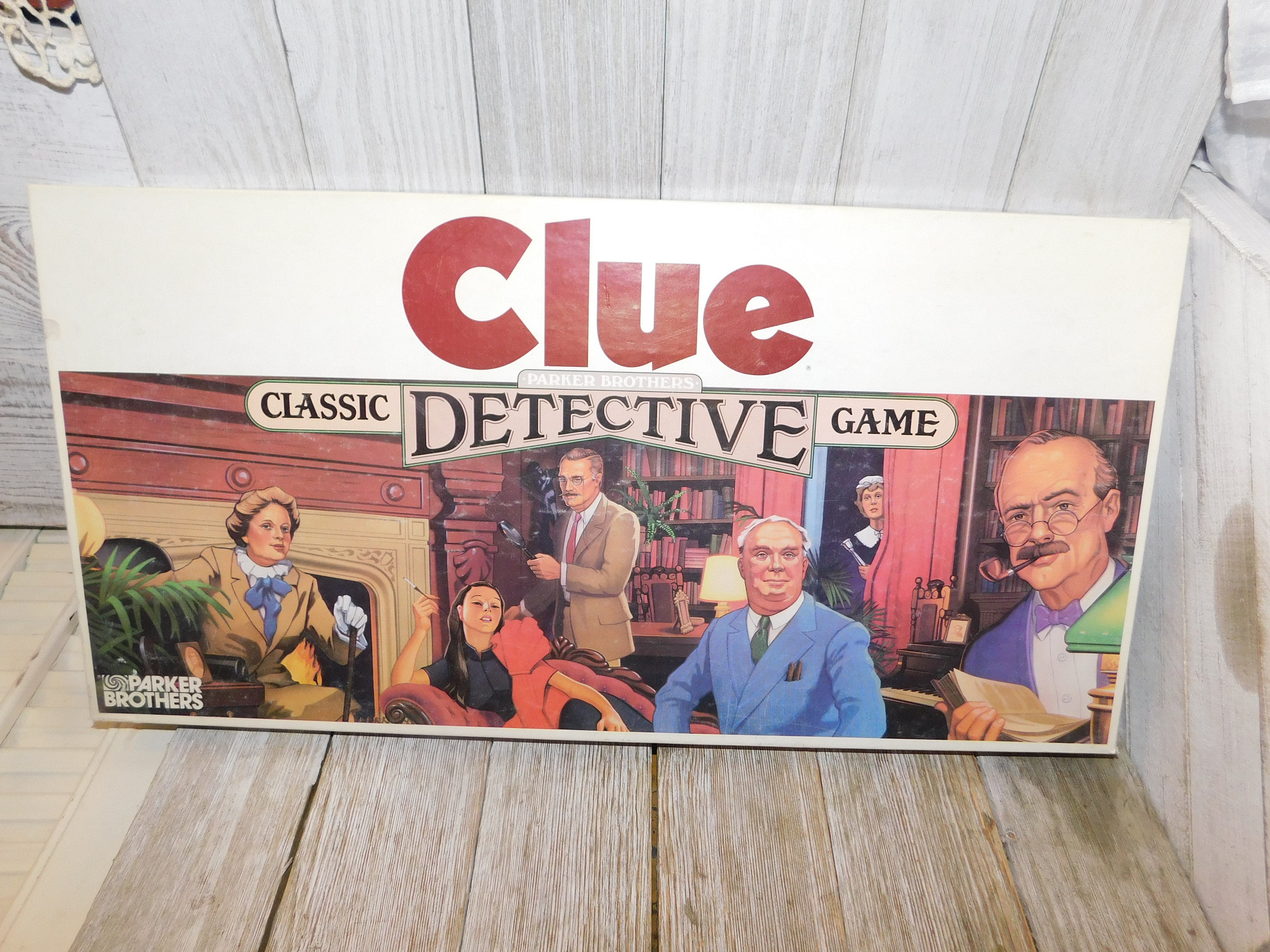 Vintage Clue Board Game