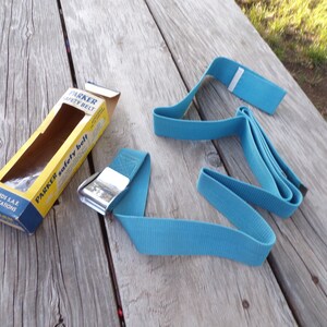 Seat Belt Blue Parker Safety Belt Powder Blue Seat Belt Vintage Car ...
