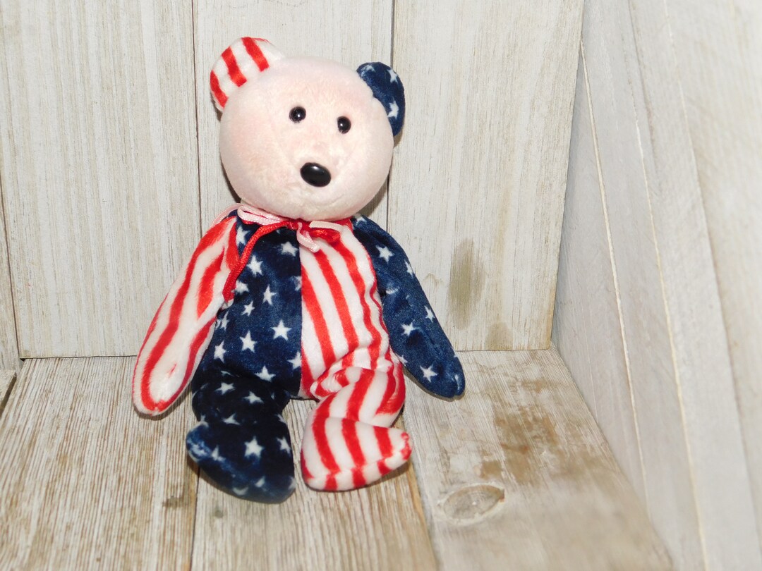 Vintage TY Spangle Bear Beanie Baby 2, Vintage Ty Beanie Baby, Vintage ...