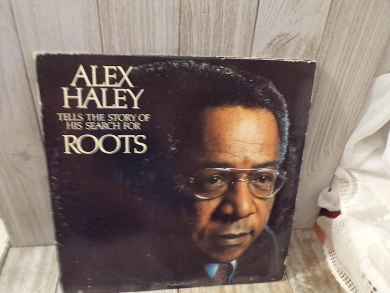 ALEX HALEY ROOTS, Two Records W Dust Jacket, History, Vintage Record ...