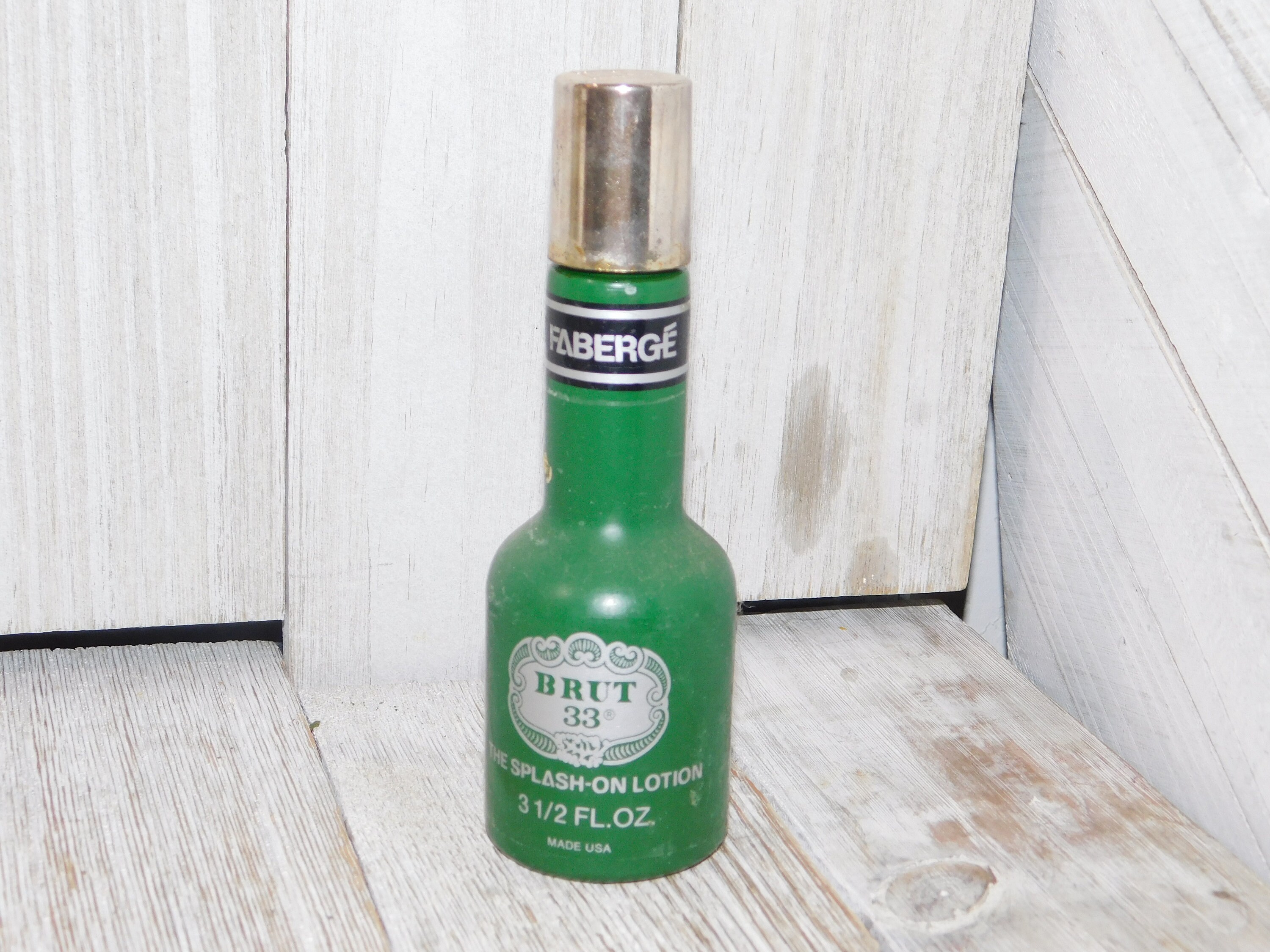 Vintage Brute 33 Splash on Lotion Vintage Mens Splash on - Etsy