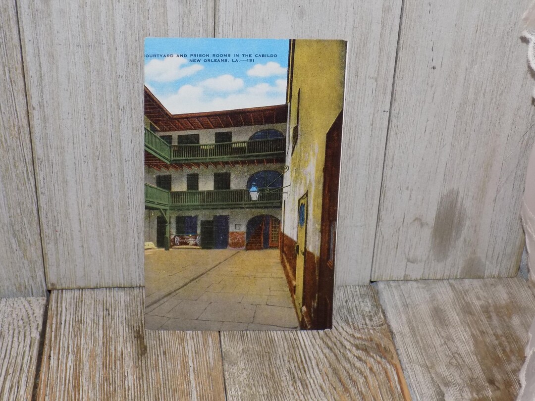 POSTCARD Court Yard Prison Rooms Cabildo New Orleans, Unposted, Travel ...