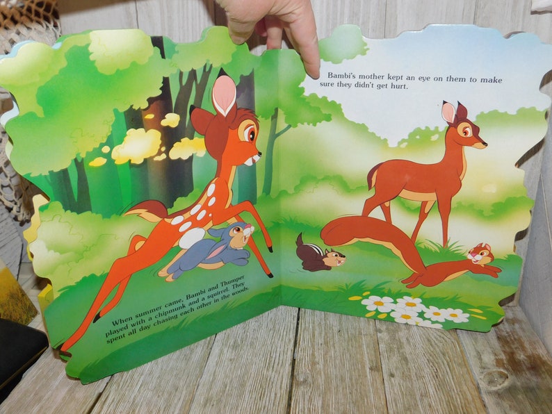 Vtg Bambi and the Four Seasons Sturdy Book Vtg Child Book - Etsy