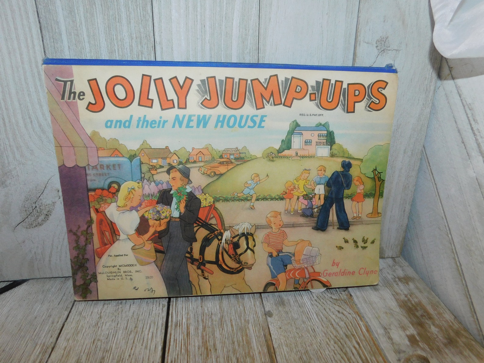 Jolly Jump up and Their New House Book House Book Vintage | Etsy