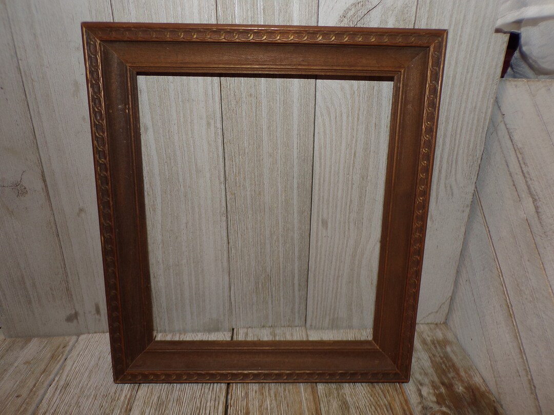 Vtg Wood Frame, Antique Wood Frame, Vtg Home Decor, Country Home Decor ...