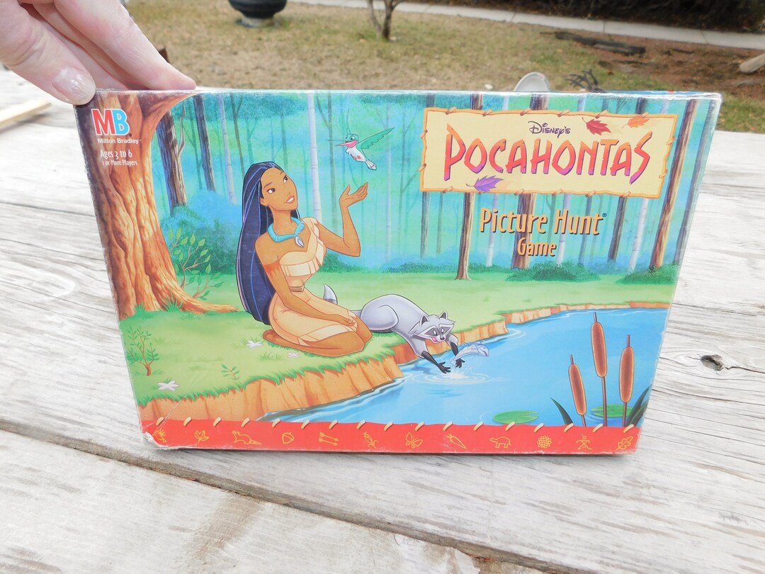 Disney Pocahontas Picture Hunt Game, Children's Board Game, Preschooler ...