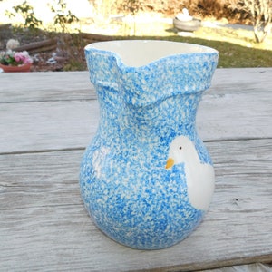 Goose Splatter Pitcher, Breakfast, Goose Pitcher, Vintage Goose Kitchen ...