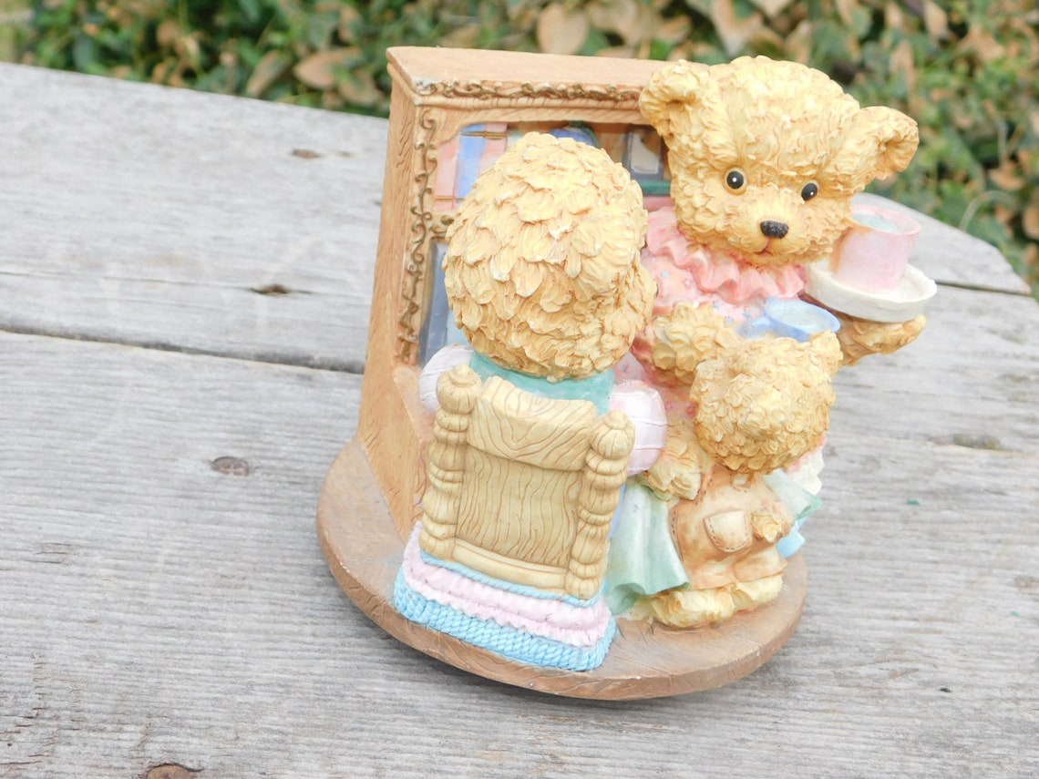 Let Me Be Your Teddy Bear Music Box Home Decor Bear Family - Etsy