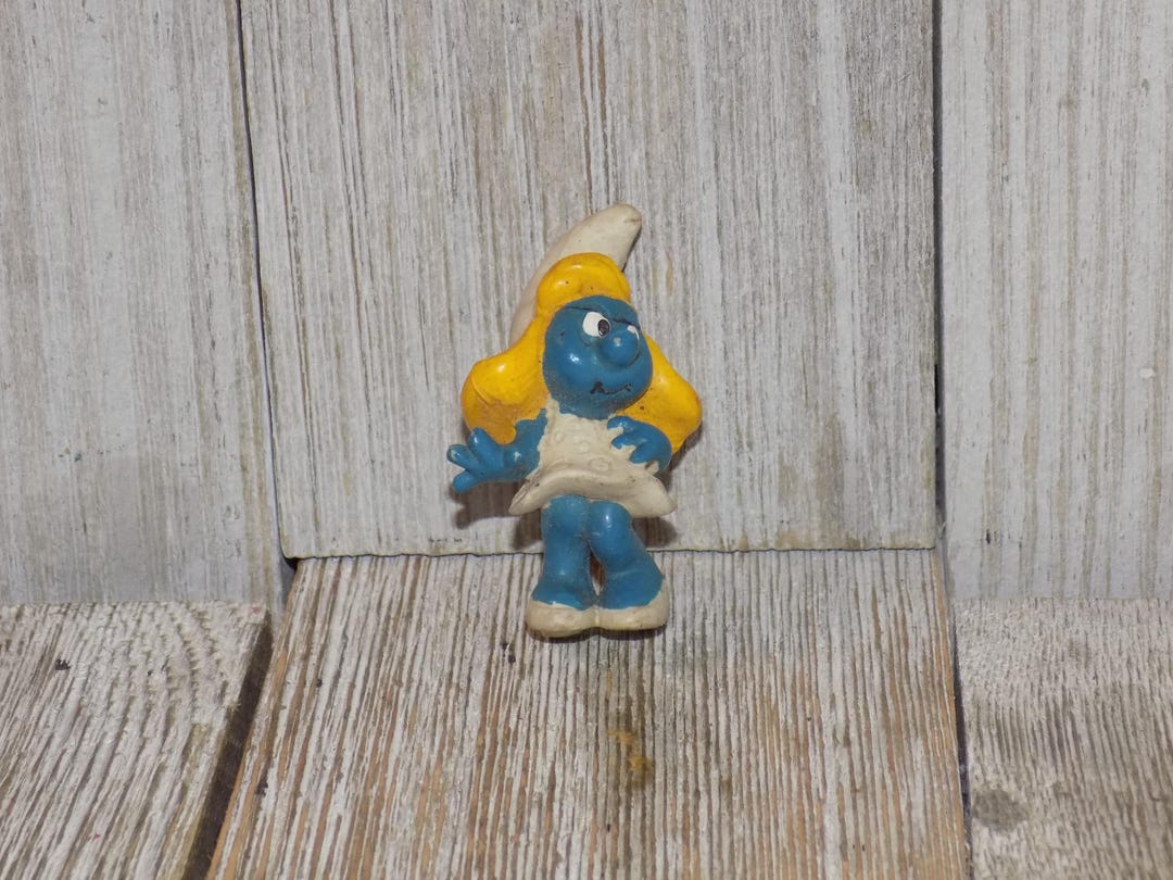 Smurf Small, WORN, Vintage Toys, Cartoon Toys, Memories, Gift, Prop ...