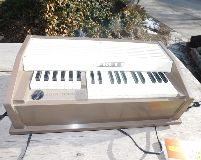 Vintage Emenee Organ Electric Cord Organ, Vintage Electric Organ, Small ...