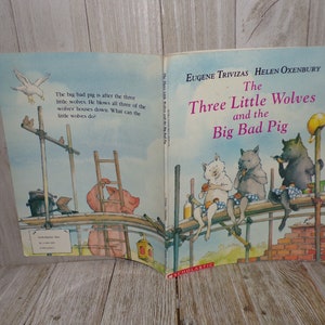 The Little Wolves and the Big Bad Pig by Eugene Trivizas and Helen ...