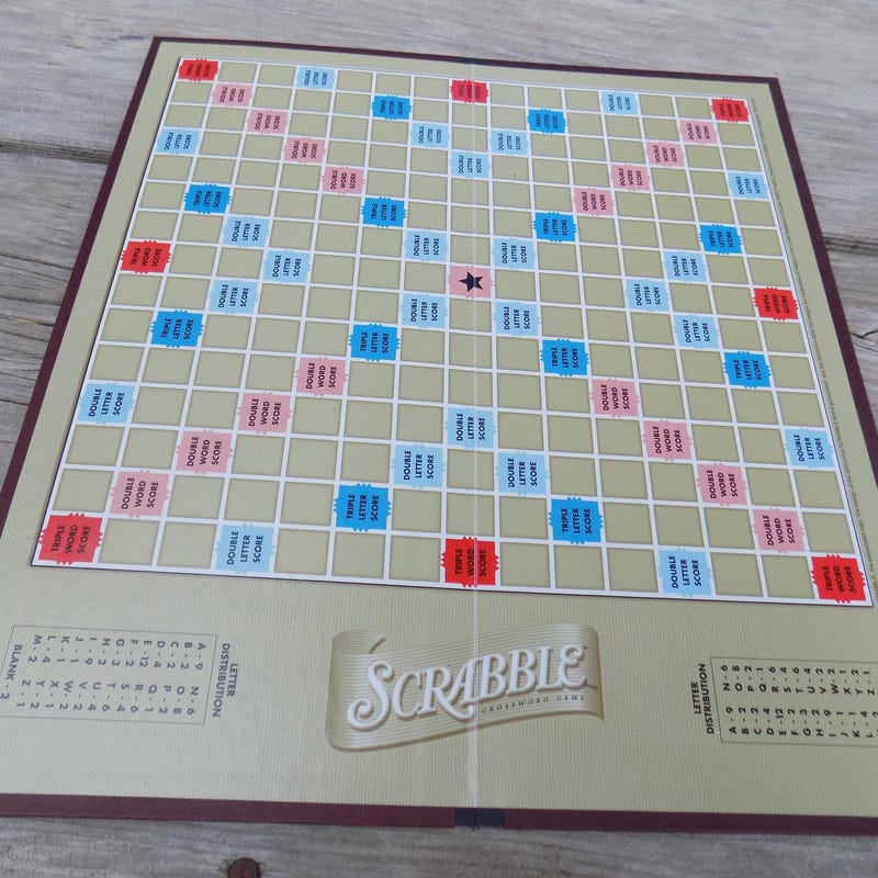 Scrabble Table - Etsy