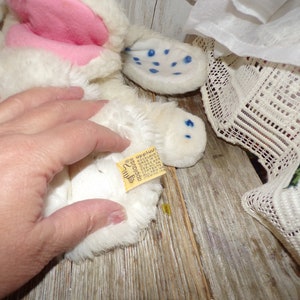 Applause Puppet Dog, Push Dog Puppet, Stuffed Dog Puppet, White Puppy ...