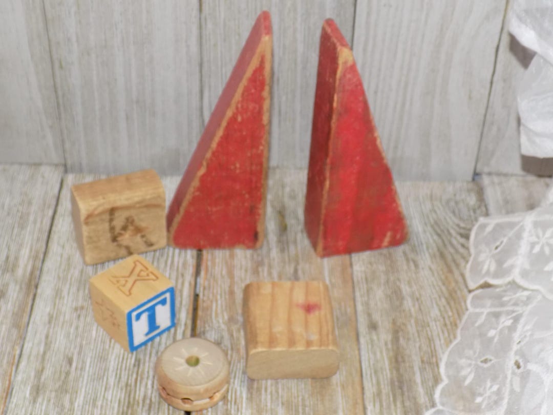 Blocks Wooden Blocks, Vintage Toys, Crafts, Triangle Blocks, Memories ...