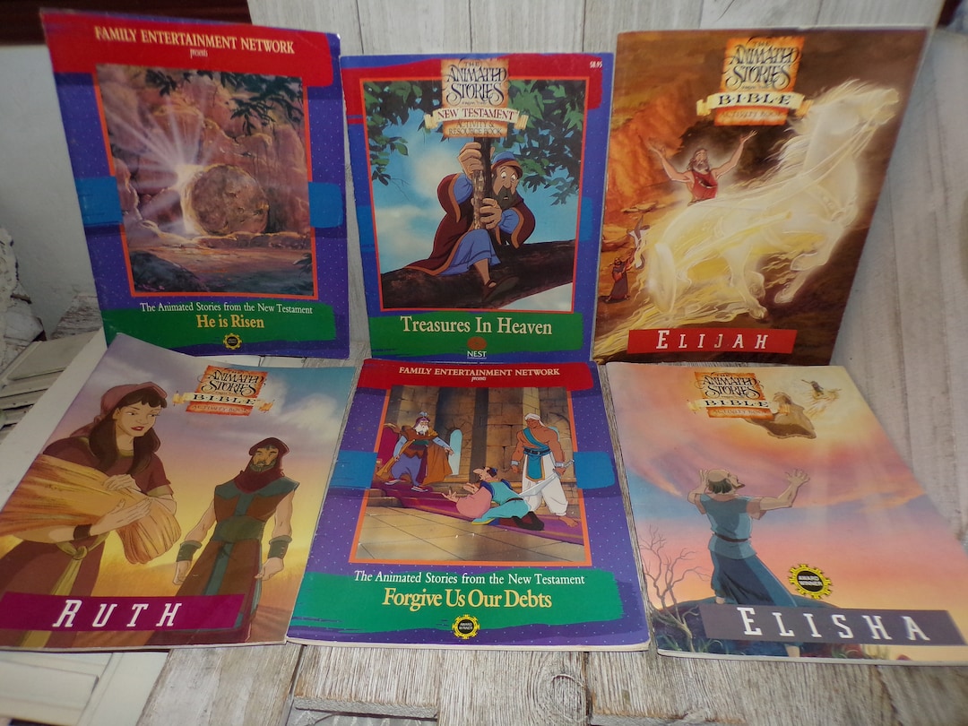 Vtg Bible Story Activity Book YOU PICK Children's Religious Work Book ...