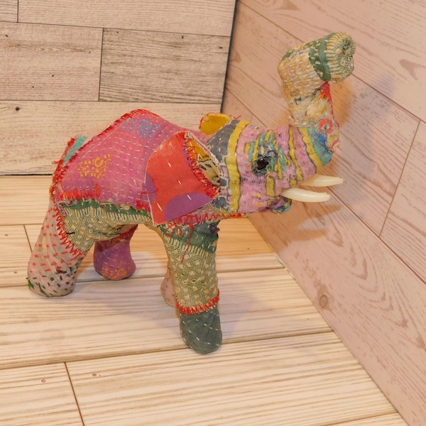 Patchwork Figurines - Etsy