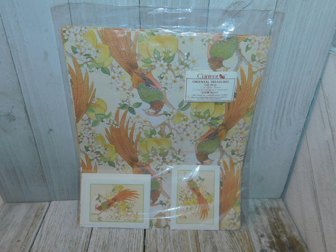 Current Wrapping Paper, Gift Wrap, Vintage Paper. Scrapbooking ...