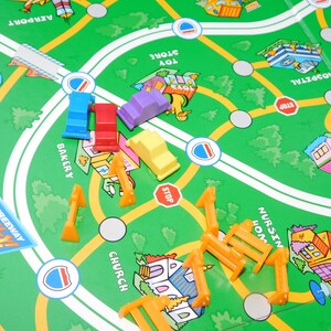 Vtg Freeway Frenzy Board Game Freeway Board Game A Urban - Etsy