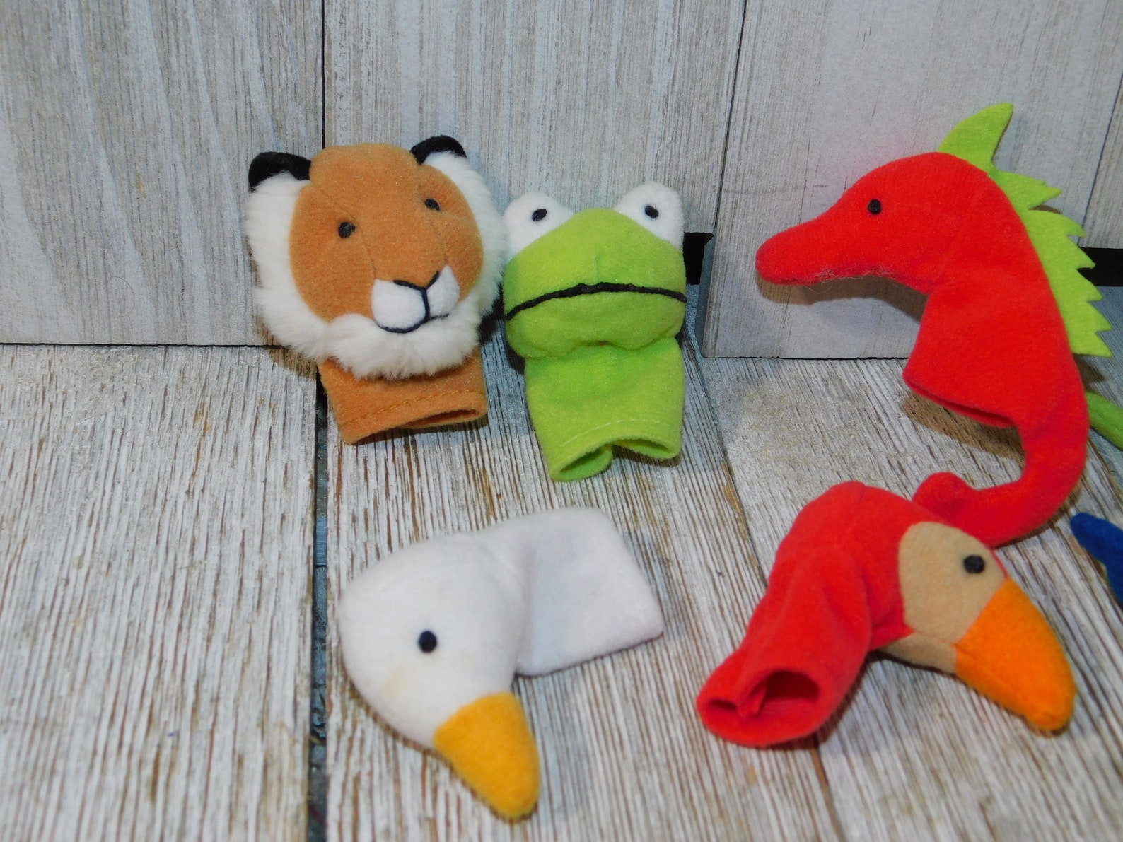 Vintage Finger Puppets Small Finger Puppets Group Finger - Etsy