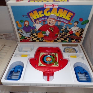 Mr. Game 20 Games in One Board Game University Games 1993 GAME PARTS ...