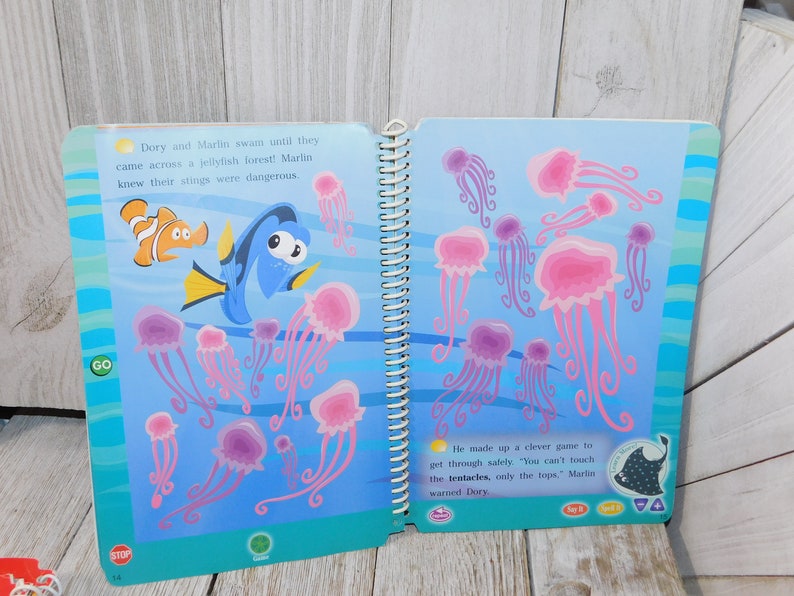 Leapfrog Leappad Finding Nemo Reading Preschool Ages 4-6 | Etsy