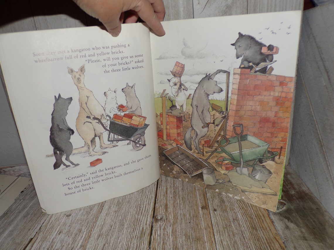 The Little Wolves and the Big Bad Pig by Eugene Trivizas and Helen ...