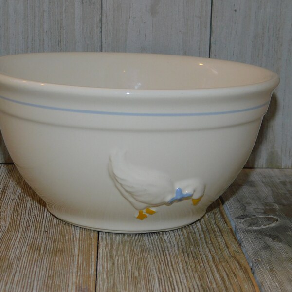 Country Geese Bowl - Etsy