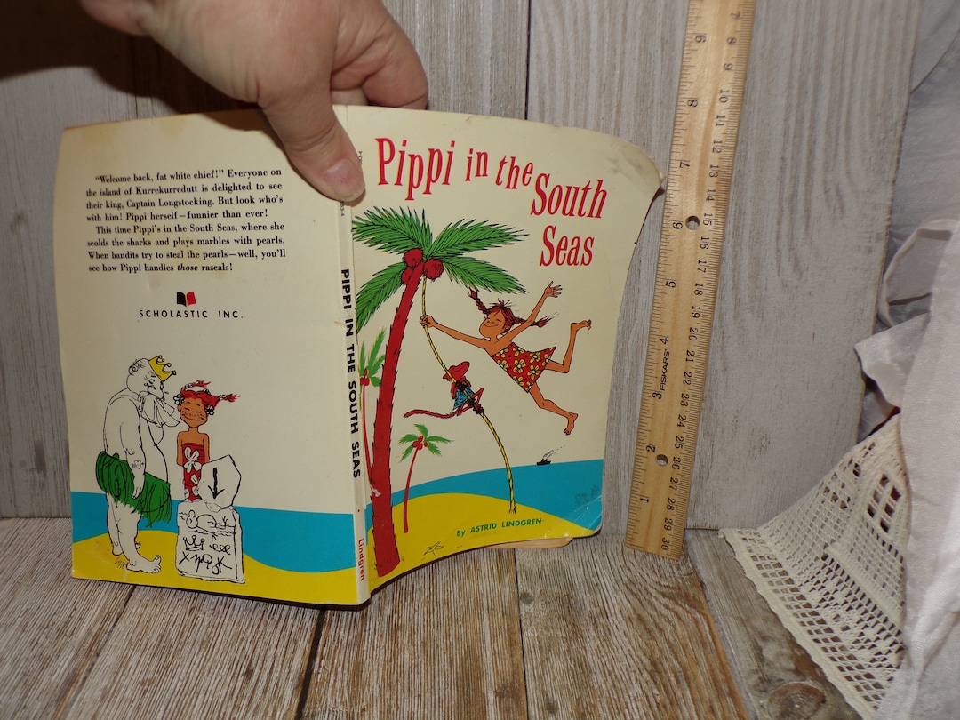 Pippi Longstocking, Vtg Pippi in the South Seas, by Astrid Lindgren ...