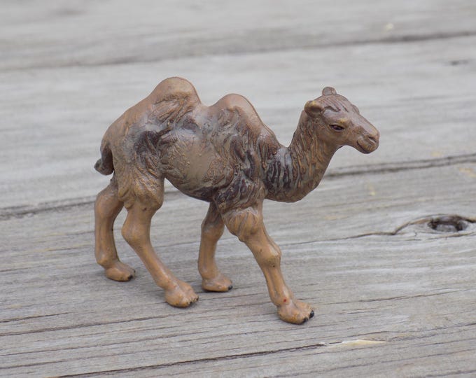 Camel Small Toy Camel, Zoo Animal, Cake Topper, Vintage Toys, Vtg ...