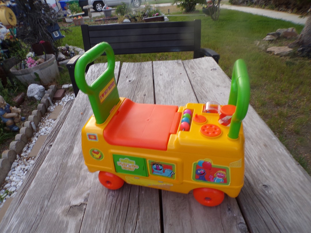 Sesame Street I Love My Rider Vintage Rare Sesame Street Elmo Sounds ...