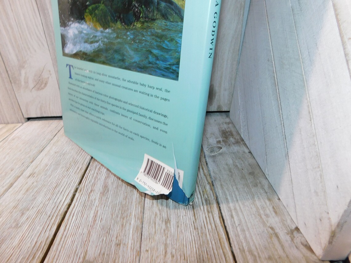 Vintage Seals Book by Sara Godwin 1990 Hard Cover Book - Etsy