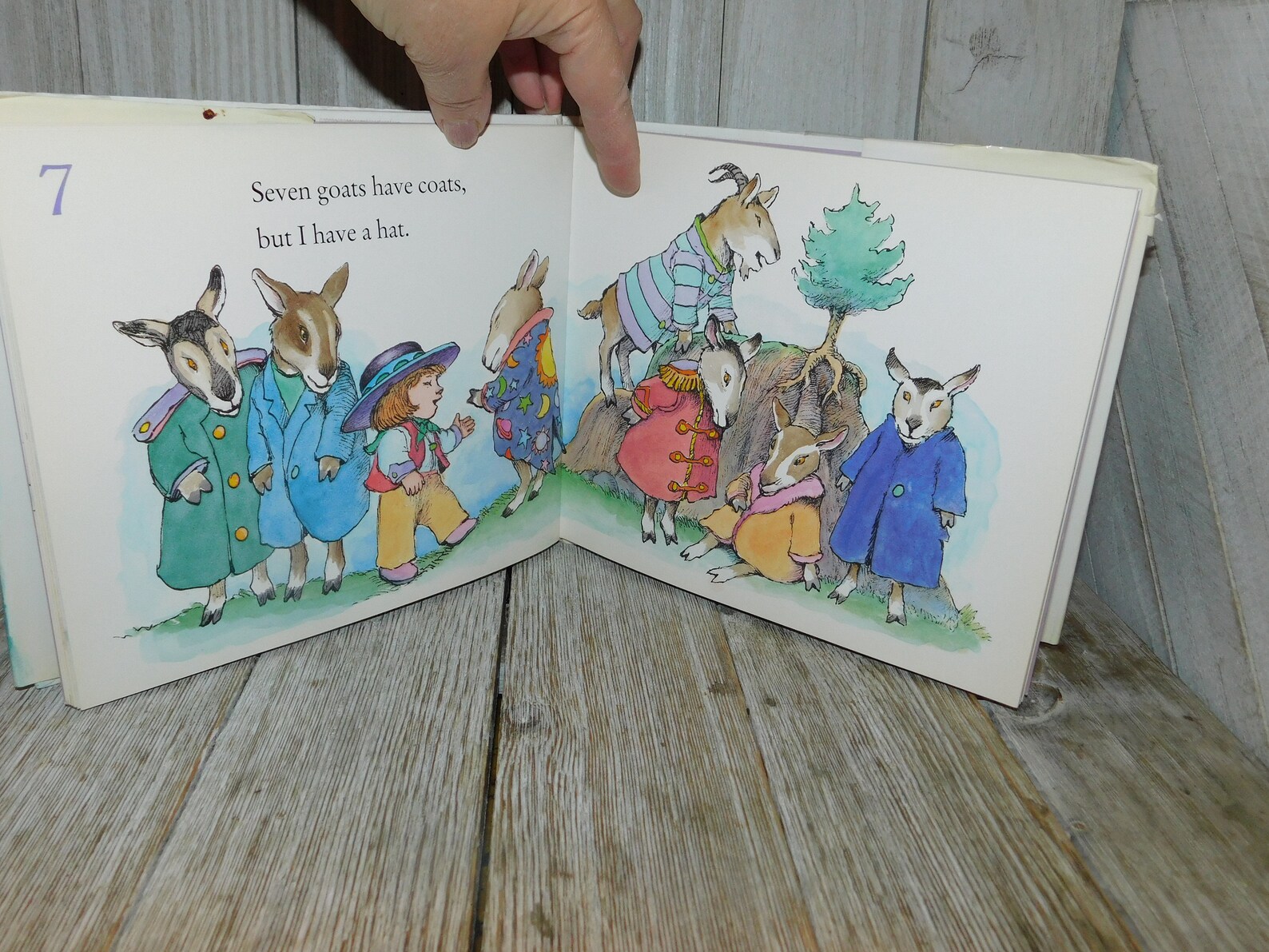 Ten Cats Have Hats A Counting Book 94, Preschooler Book, Vintage ...