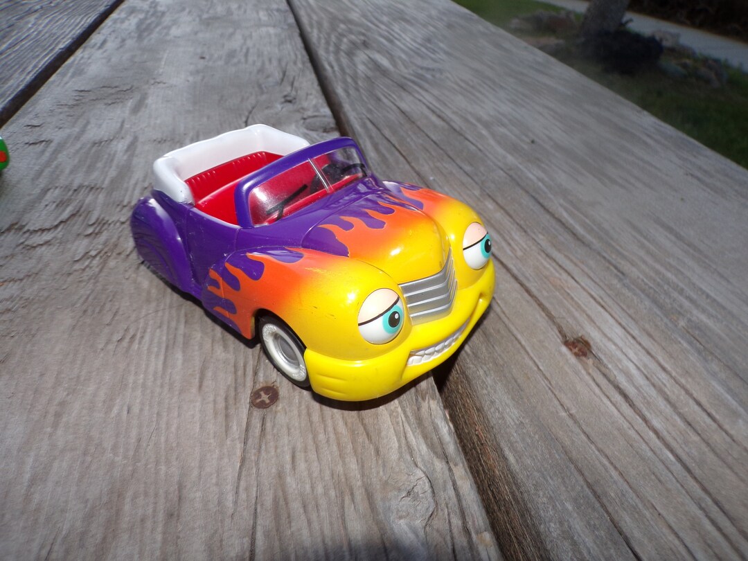 Hank Hot Rod Chevy Chevron Car, Vintage Chevron Flame Car, Vintage Toys ...