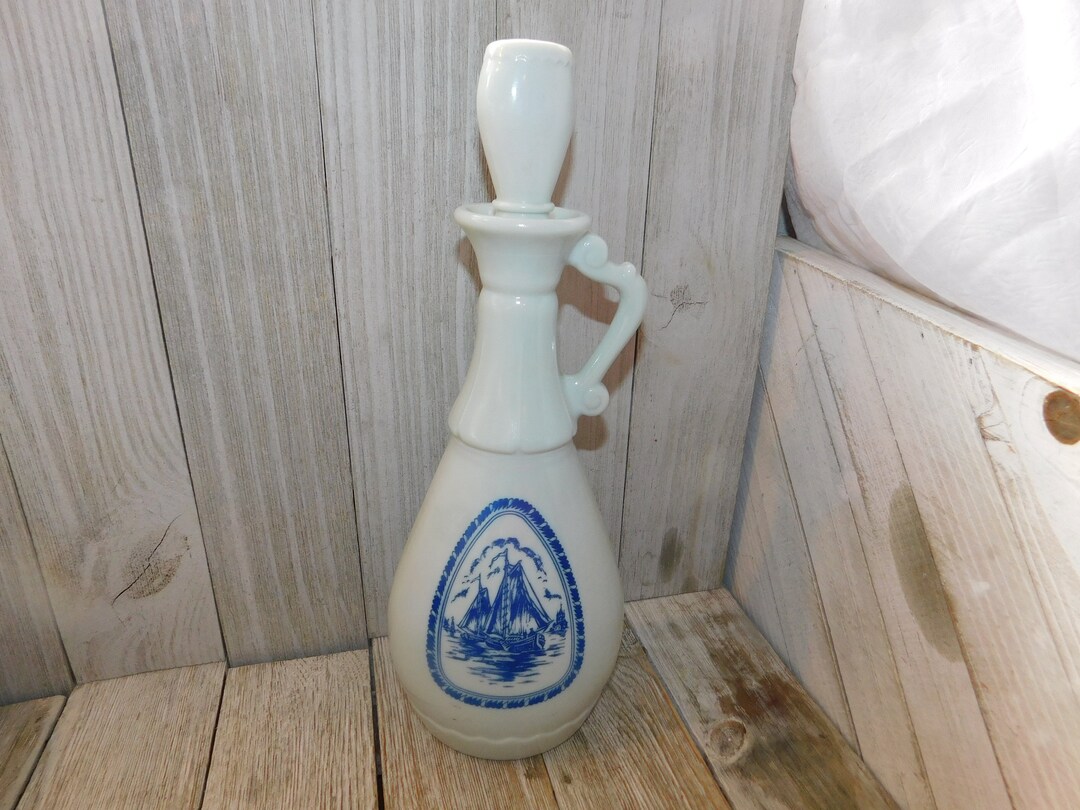 Liquor Bottle, Liquor Jug Jim Beam Bottle, Bottle With Windmill on It ...