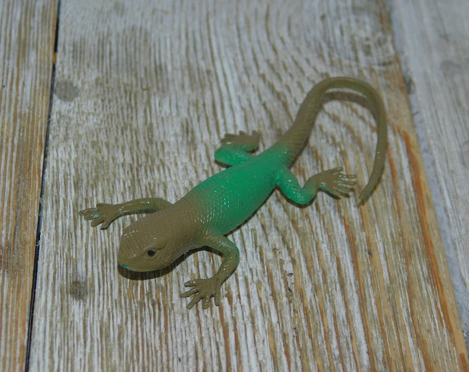 Rubber Lizard, Vintage Toy Lizard, Vintage Toys, Toy Animals, Lizards ...