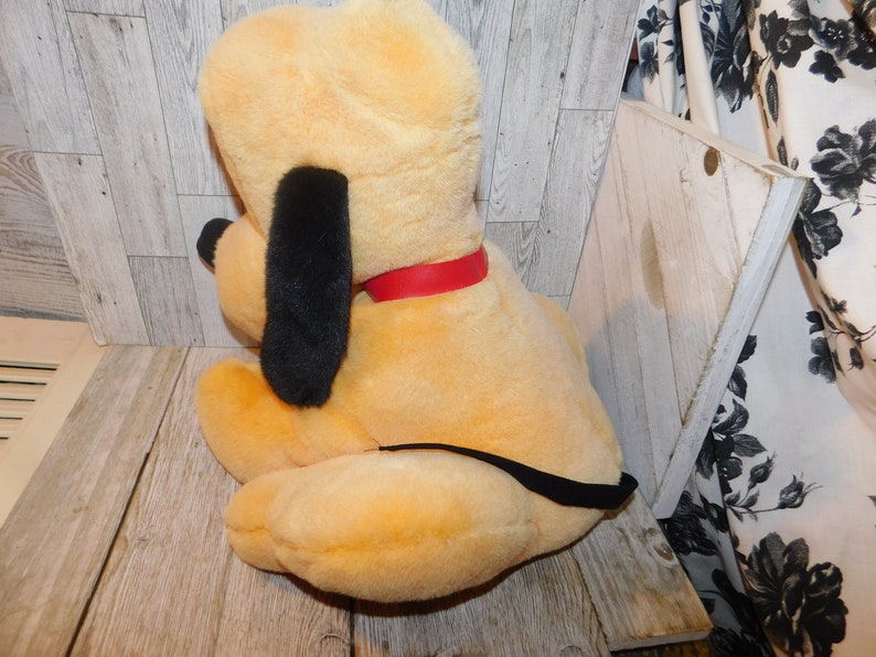 Vintage Large Pluto Stuffed Animals Vintage Disney Animals - Etsy