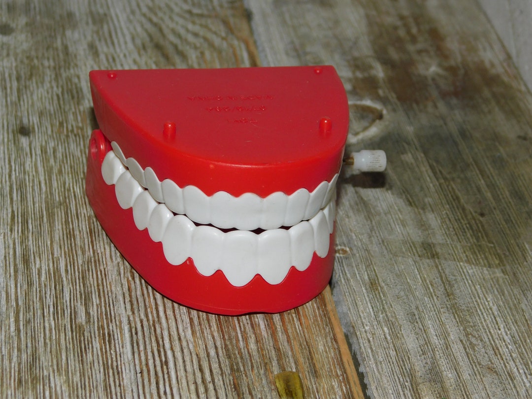 Mouth Wind up Toy Wind up Toys, Teeth Gag Gift Vintage Toys Childhood Memories ...
