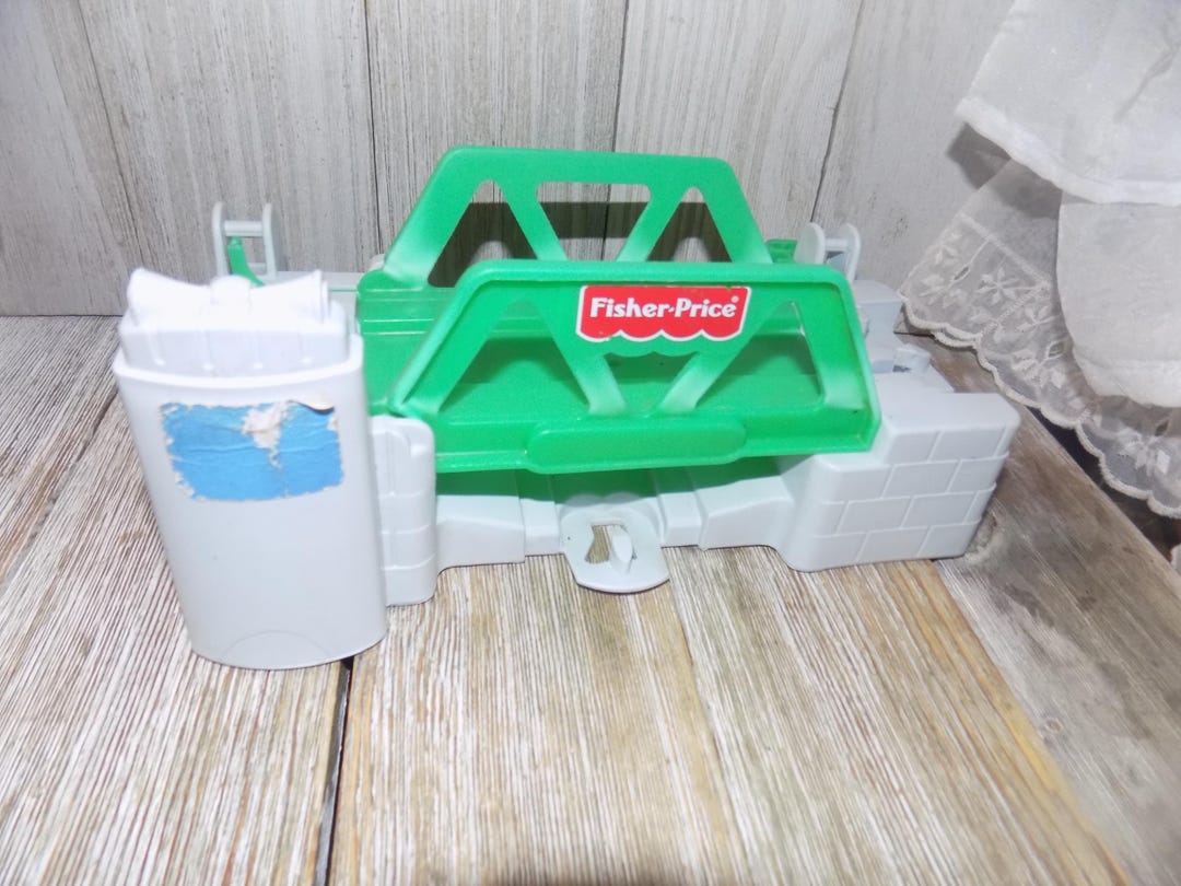 Fisher Price Flip Track Train Set 1992 Replacement Rail & Road Bridge ...