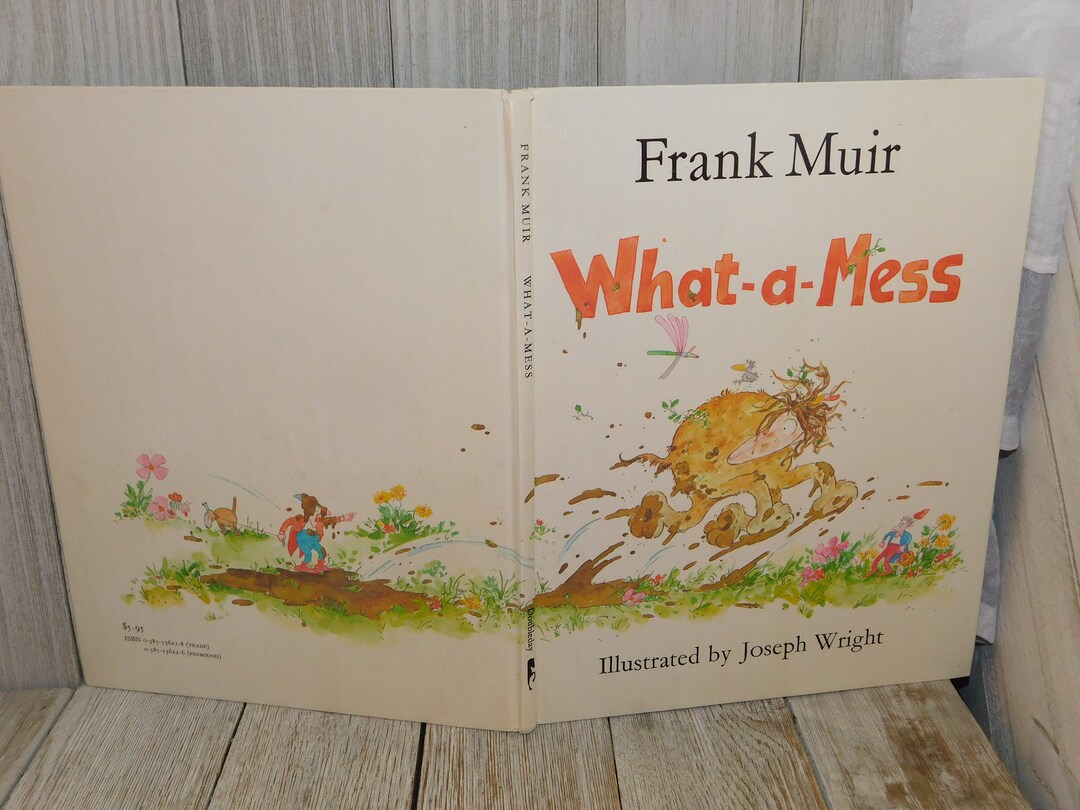 Vtg What a Mess Book by Frank Muir Illust by Joseph Wright - Etsy