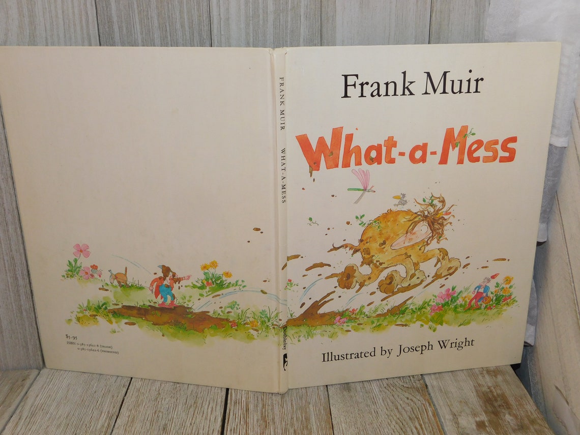 Vtg What a Mess Book by Frank Muir Illust by Joseph Wright - Etsy