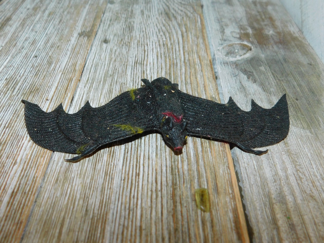 Vintage Rubber Bat Toy Rubber Bat Vintage Rubber Kids Toys - Etsy