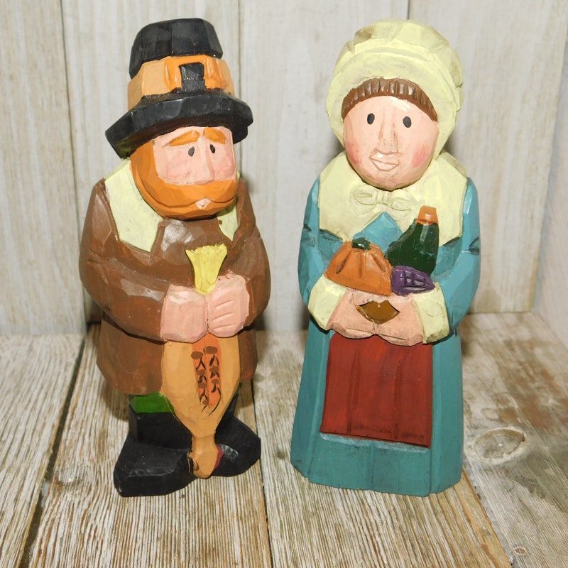 Pilgrim Figurine - Etsy