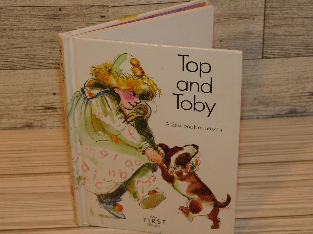 TOP AND TOBY Small Book, Children Book, Hardcover, Memories, Gift, Prop ...