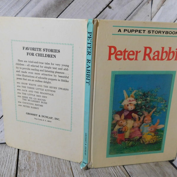 Puppet Storybook - Etsy