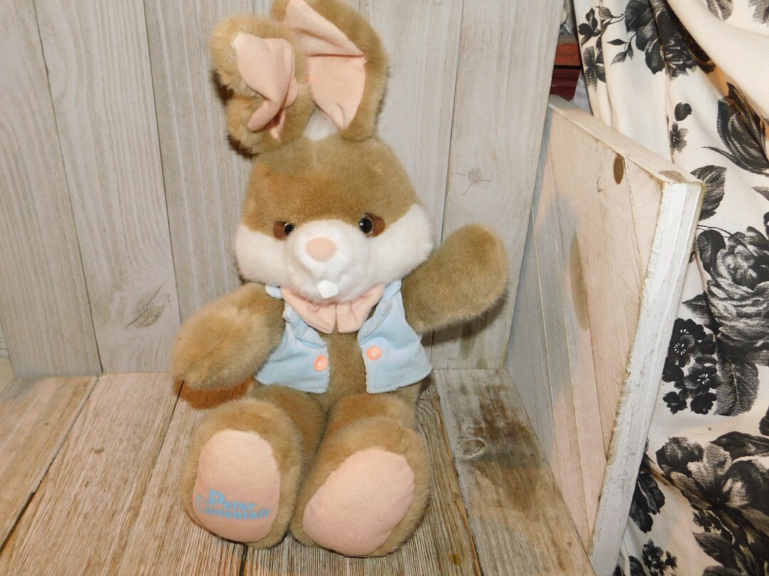 Applause Woodland Hills Peter Plush Cottontail Bunny Stuffed Animals ...