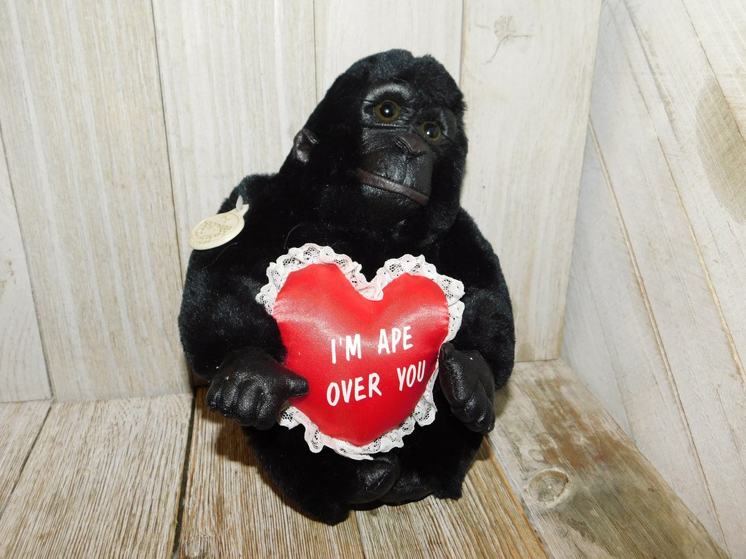 The Heritage Collection Ape, I'm Ape Over You, Stuffed Black Ape ...