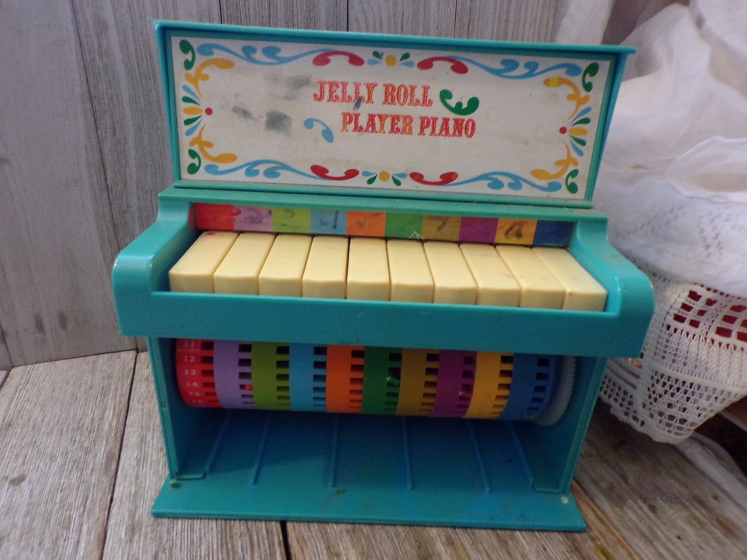 Janex Corp Jelly Roll Player Piano 1978 Vtg Toys, Toy Musical ...