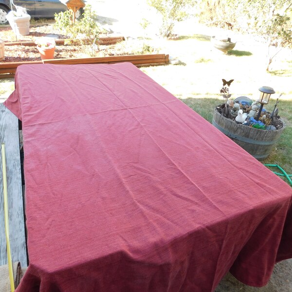 Red Table Cloth - Etsy