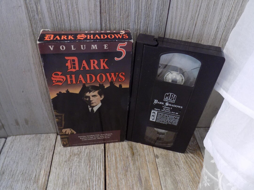 DARK SHADOW, Vol 5 VHS Movie Tape, Vampire, Horror Movie, Vintage Movie ...