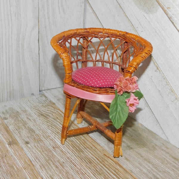 Wicker Doll Chair - Etsy